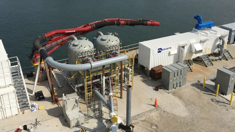 Docksider® Ship and barge unloaders